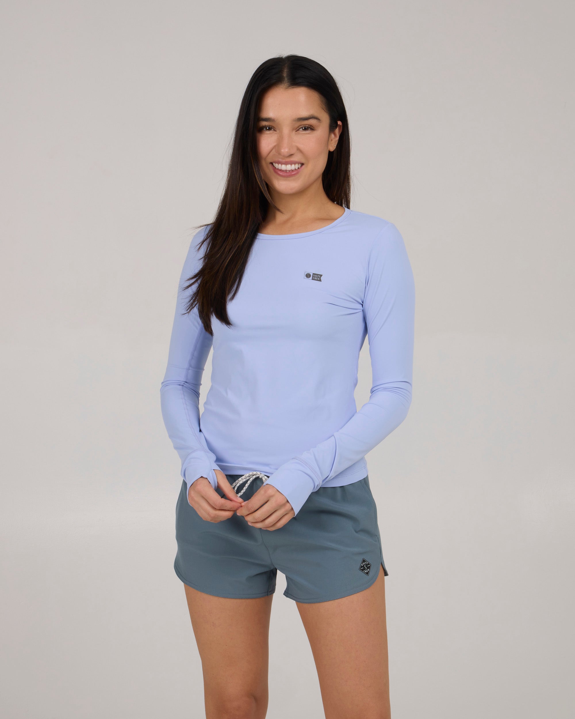 Alpha Long Sleeve Rashguard | Violet Blue | Salty Crew AU – Salty Crew Australia