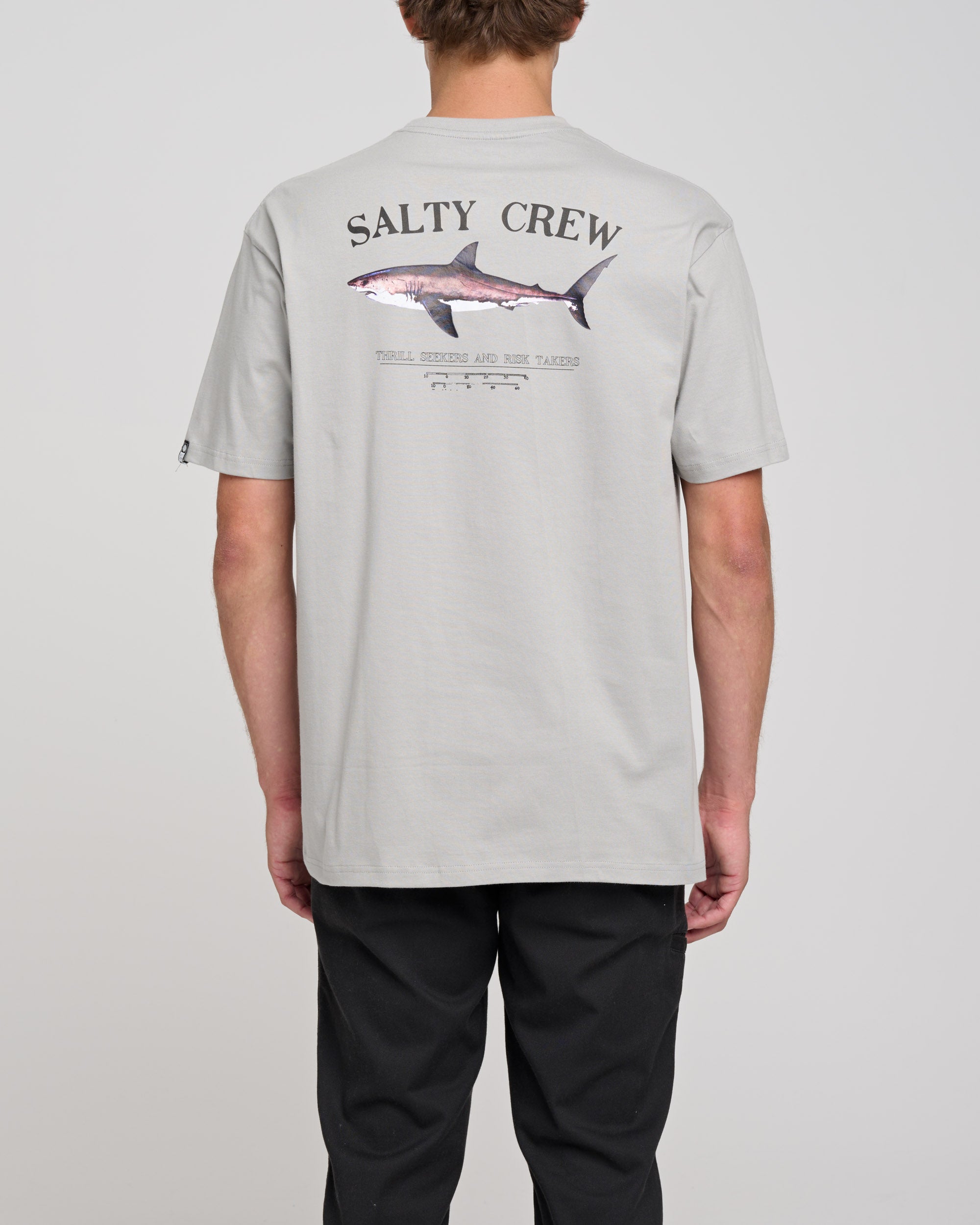 Bruce Premium S/S Tee - Stone Grey | Salty Crew Australia
