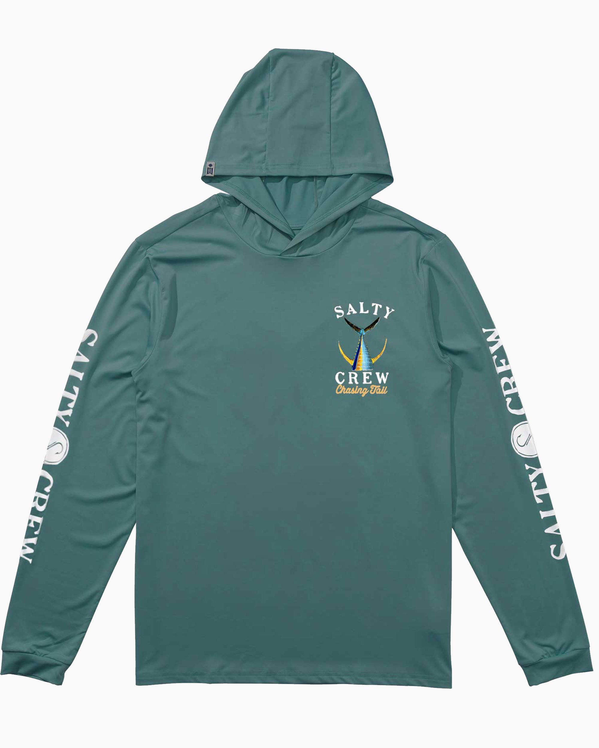 Tailed Hooded Sunshirt - Hydro | Salty Crew Australia