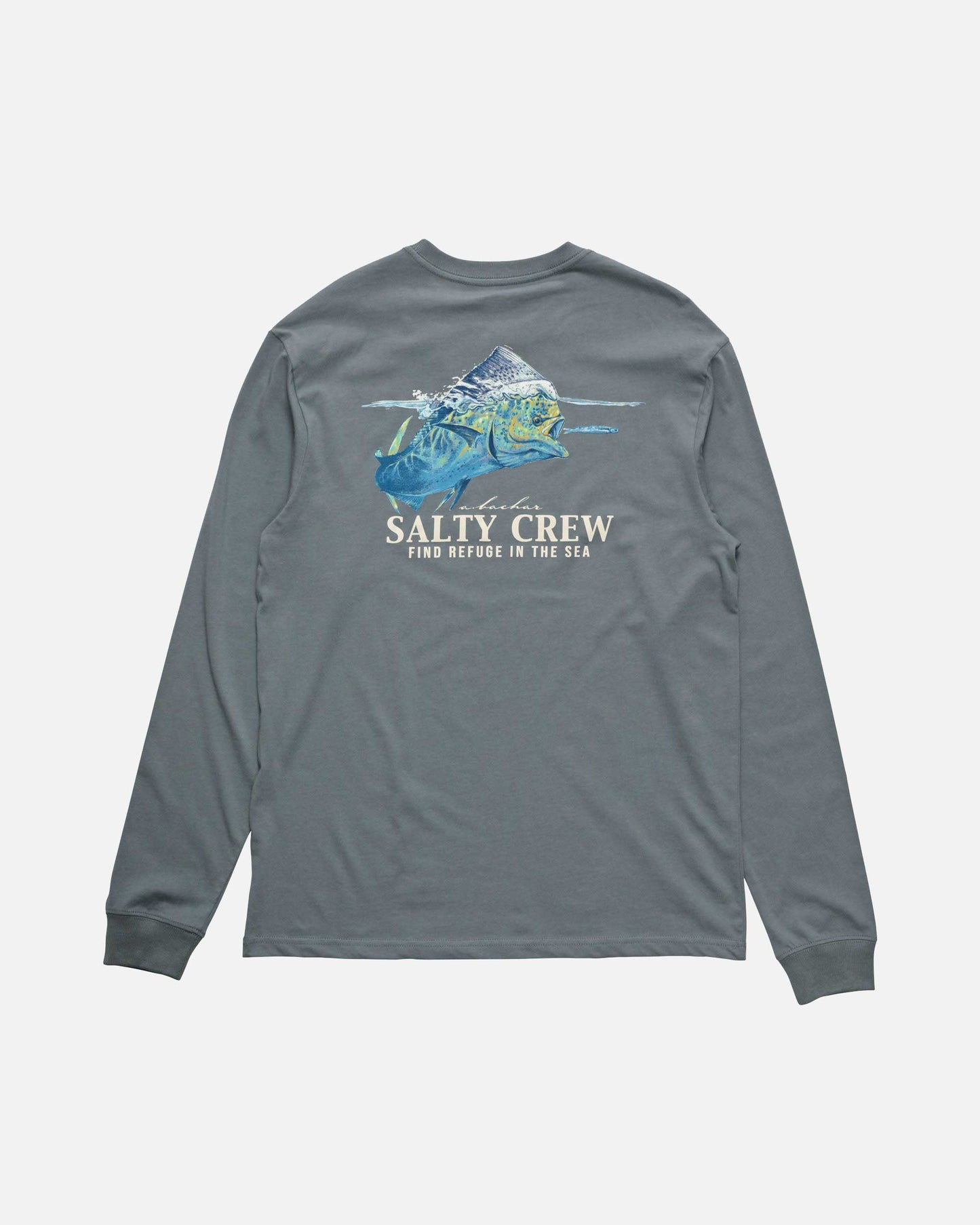 Mahi Surface Long Sleeve Tee - Storm | Salty Crew Australia
