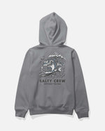 Surf Shark Boys Fleece Hood - Shark Skin | Salty Crew Australia