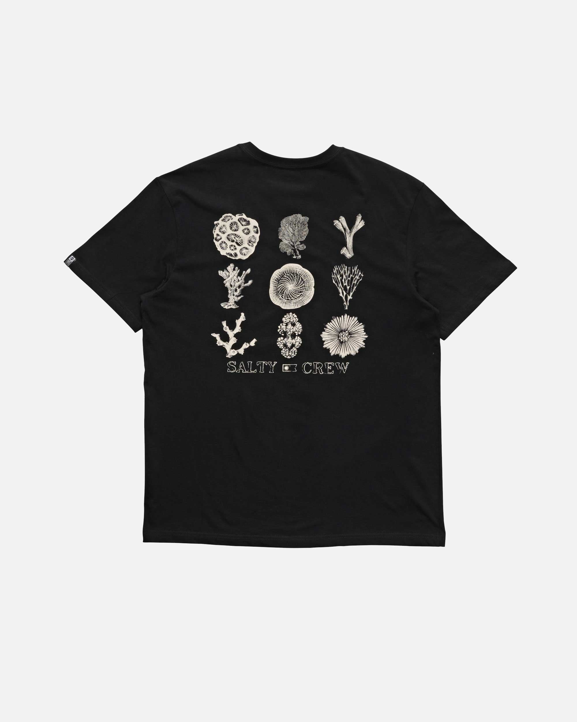 Coral Head Classic SS Tee - Black | Salty Crew Australia