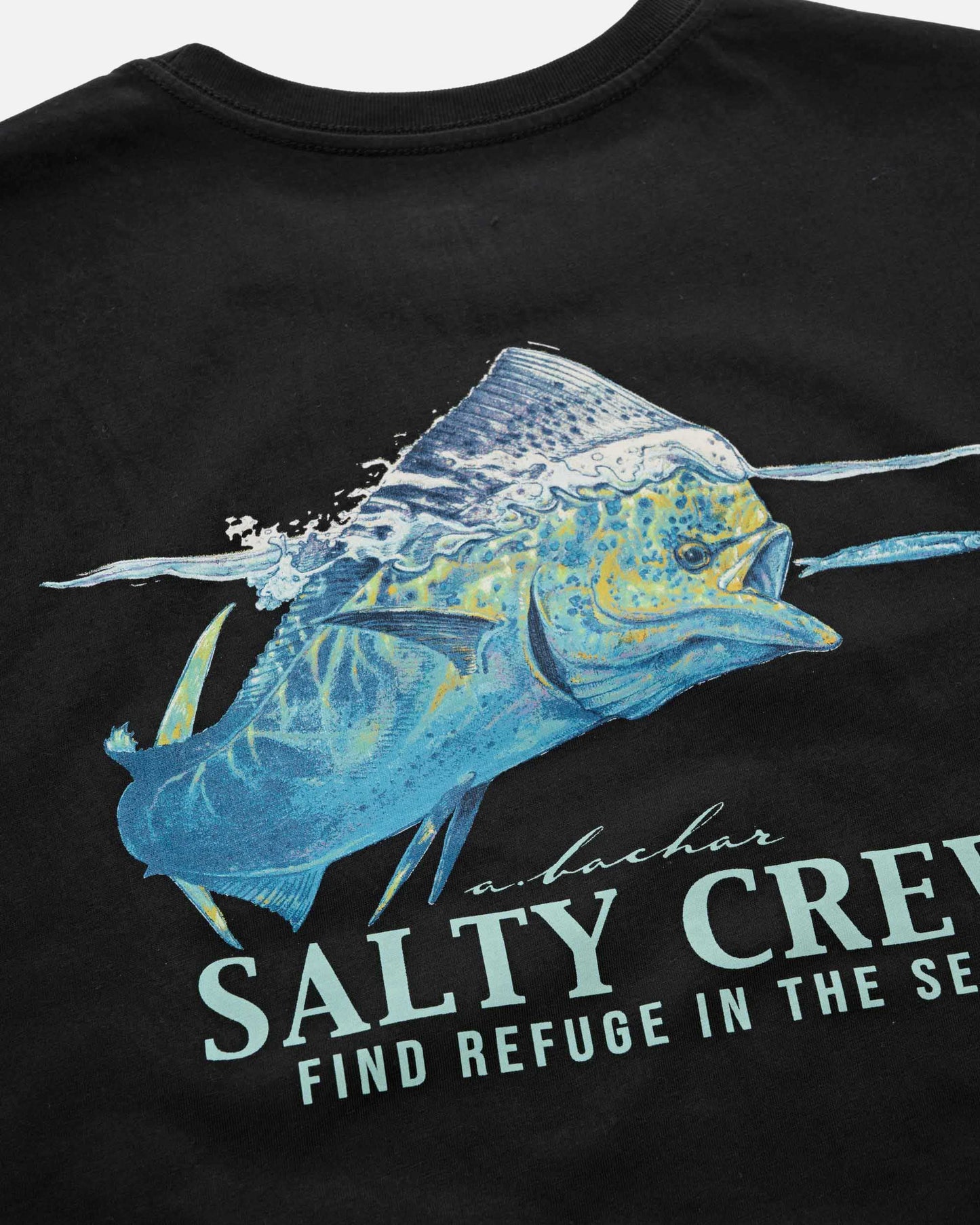 Mahi Surface Classic SS Tee - Black | Salty Crew Australia