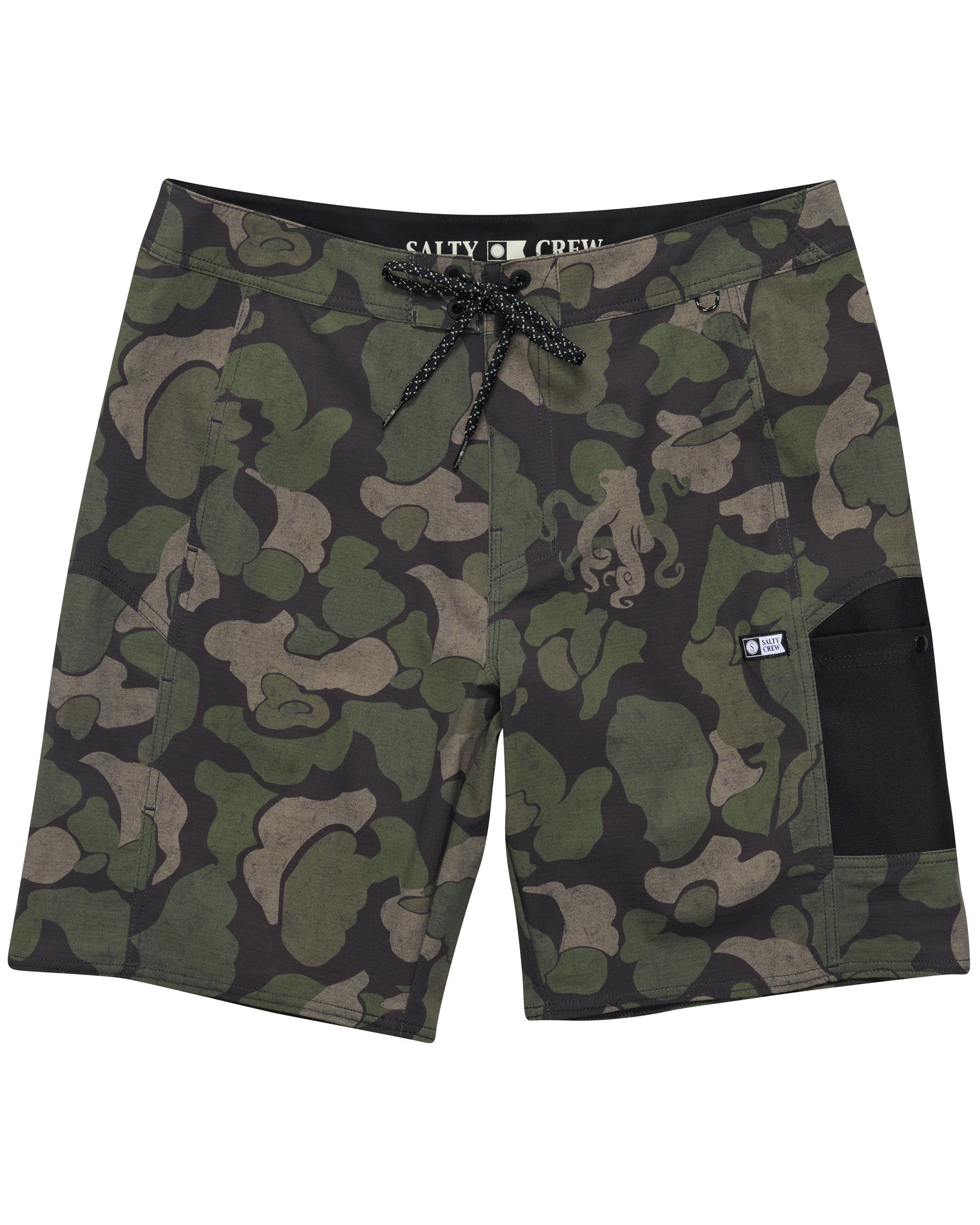 FLAGSHIP BOATSHORT - Dark Olive | Salty Crew AU – Salty Crew Australia