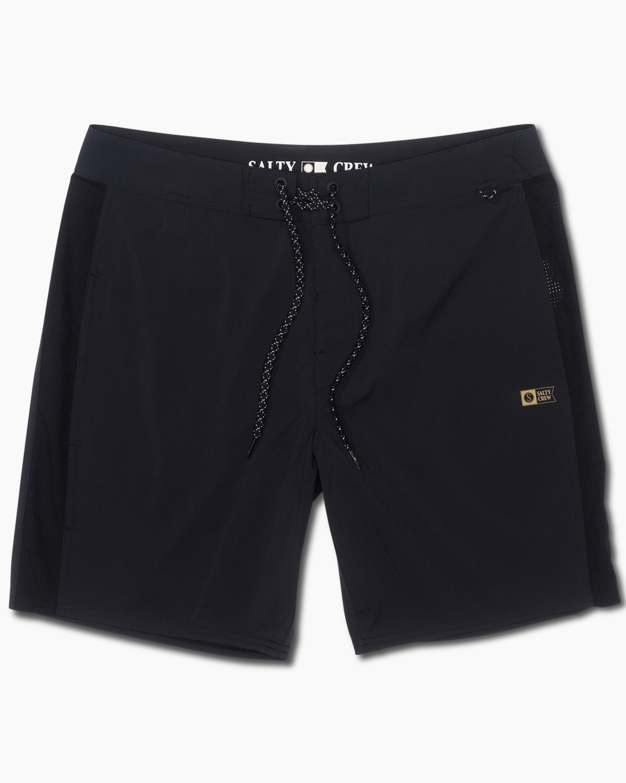 Channel Apex Boardshort - Black | Salty Crew Australia