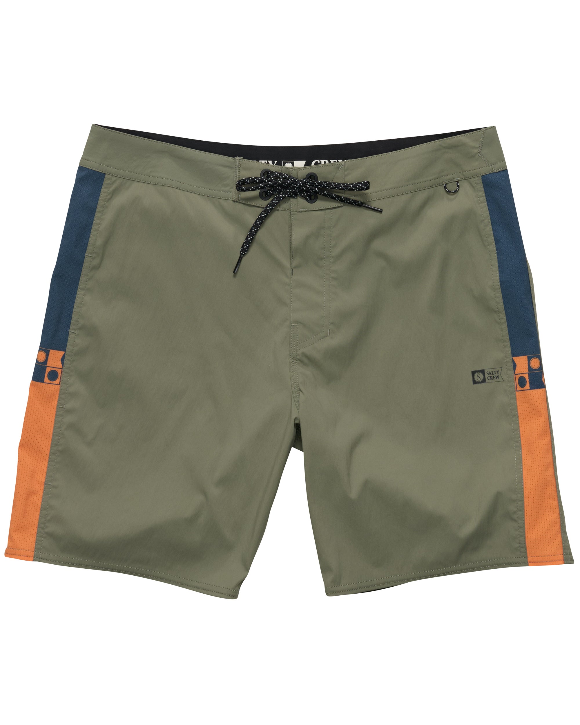 Channel Apex Boardshort - Dark Olive | Salty Crew Australia