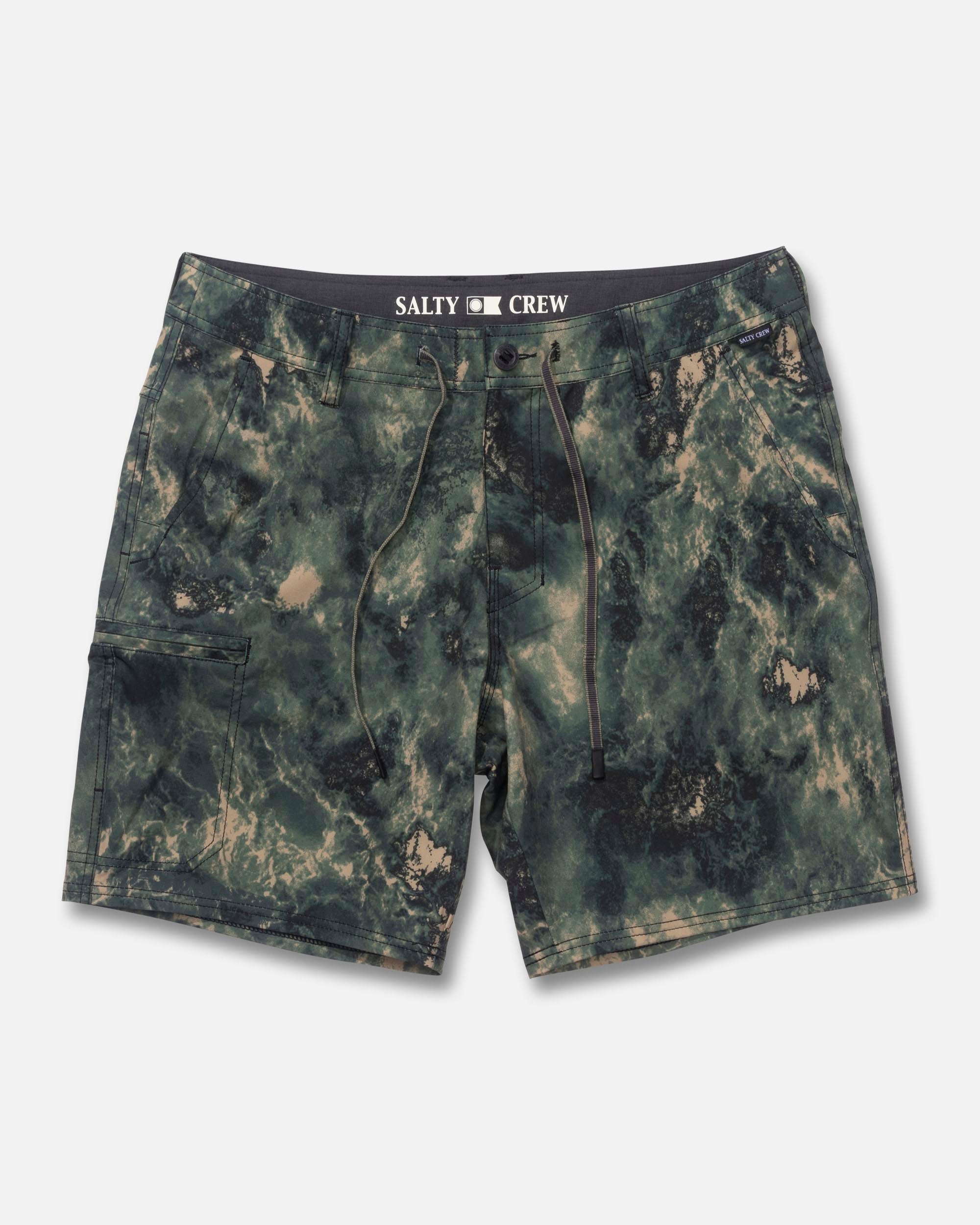 Transom Tech Short - Camo | Salty Crew Australia