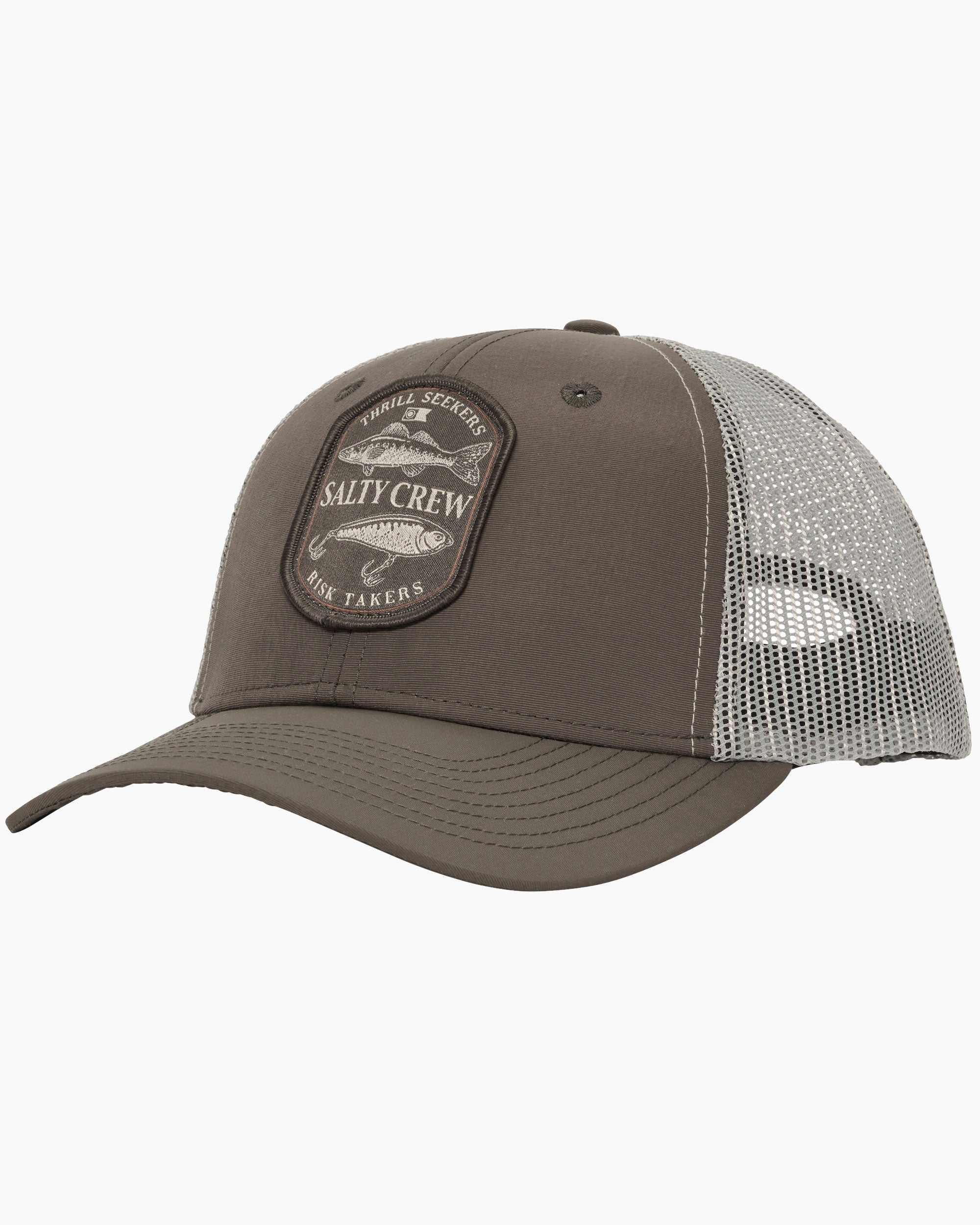 Baited Retro Trucker Cap - Sharkskin | Salty Crew Australia