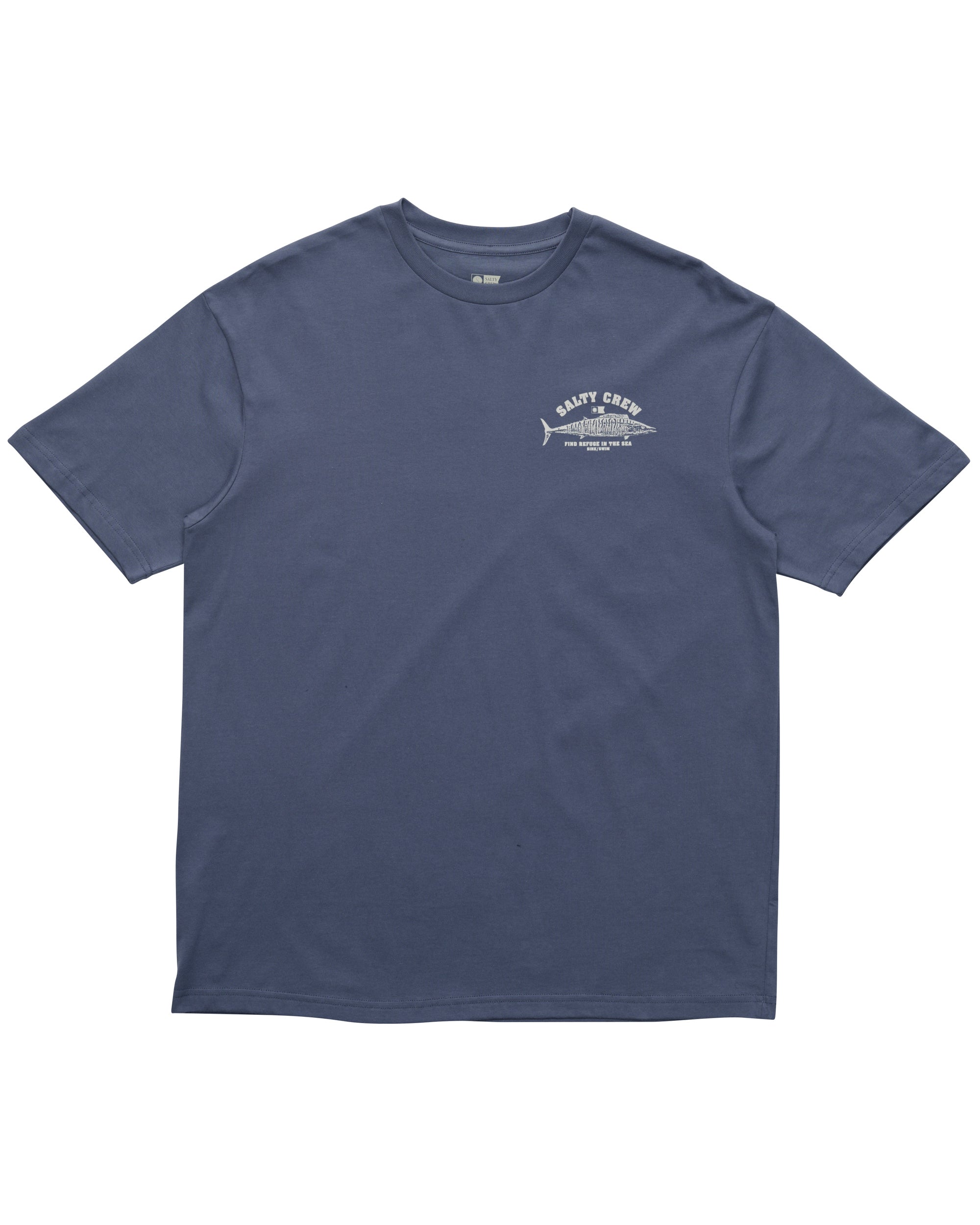 Wahoo Stamp Premium SS Tee - Coastal Blue | Salty Crew Australia