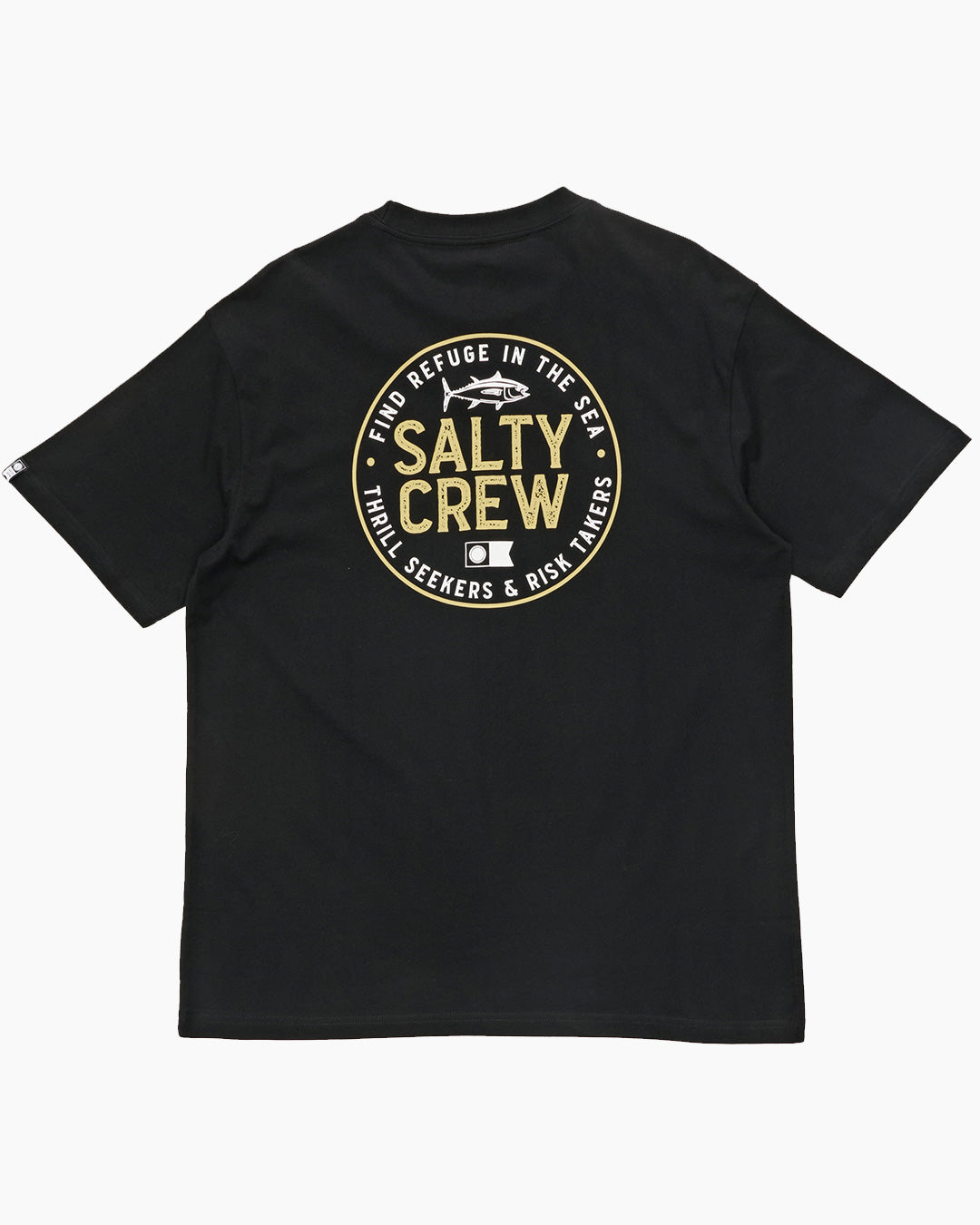 Skipper Classic SS Tee - Black | Salty Crew Australia