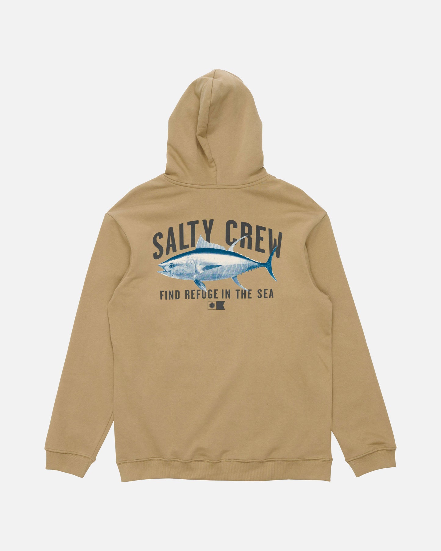 Bitmap Midweight Fleece Hood - Twig | Salty Crew Australia