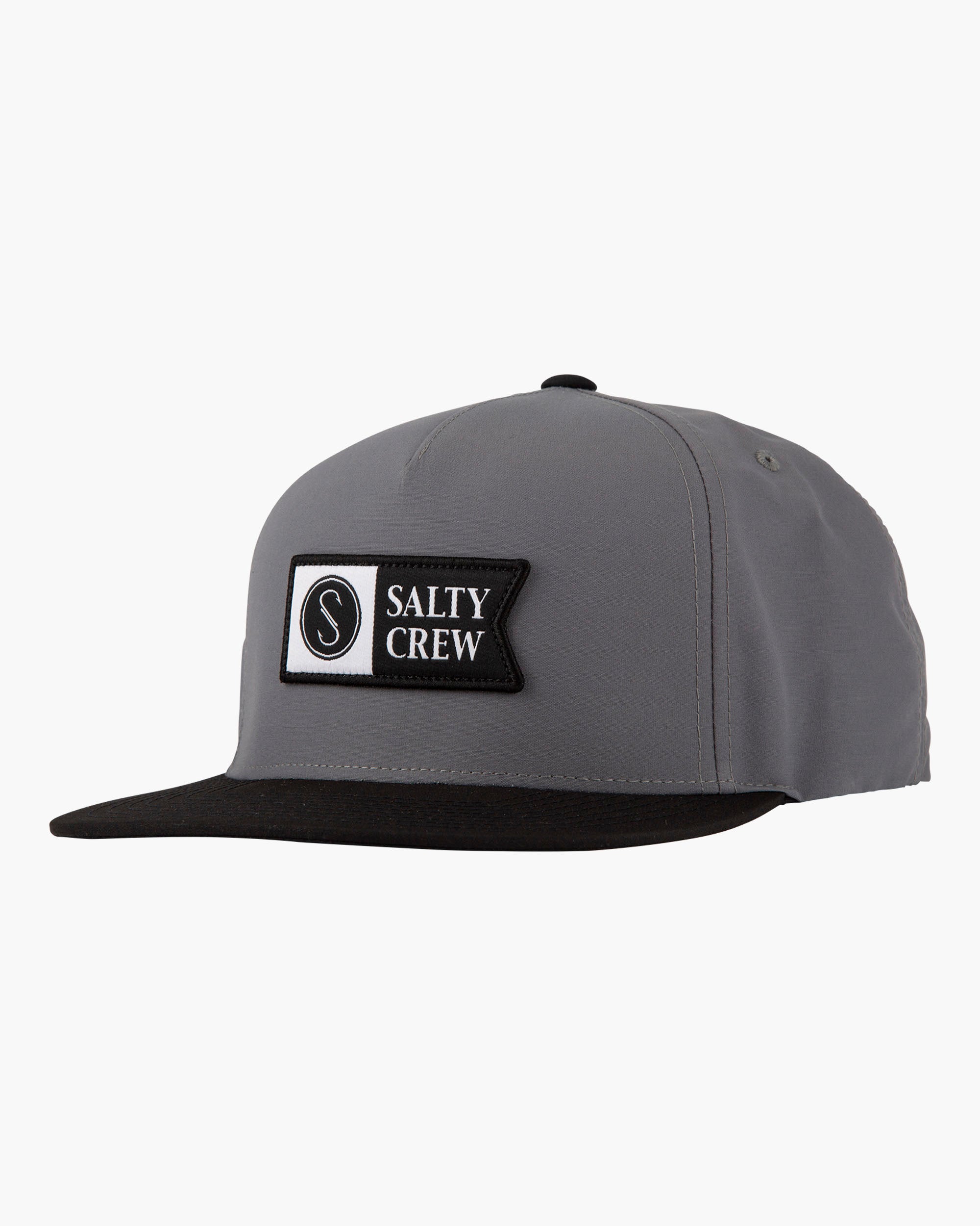 Alpha Tech 5 Panel - Charcoal/Black | Salty Crew Australia