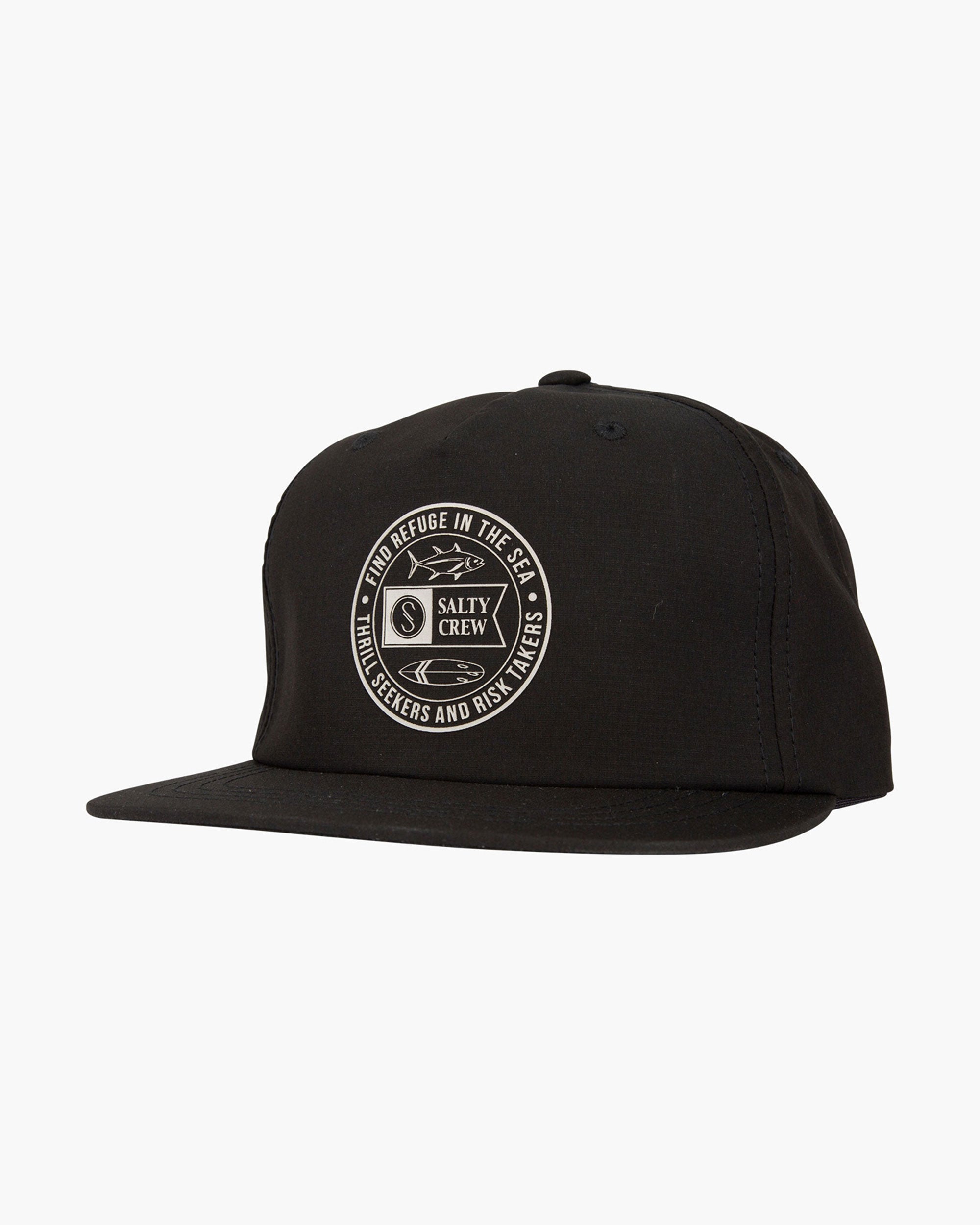 LEGENDS TECH 5 PANEL - Black | Salty Crew Australia