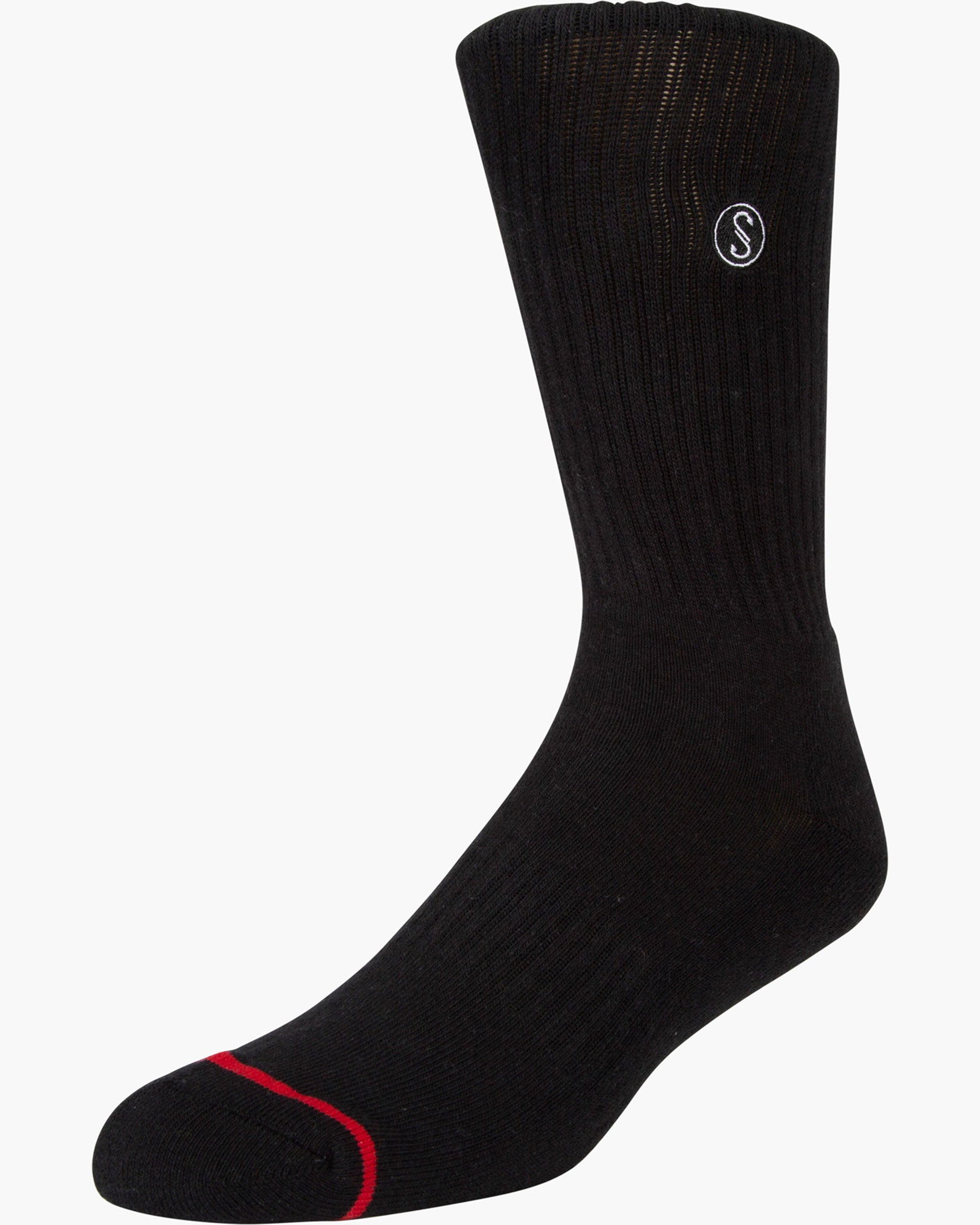 LINE UP 3 SOCK PACK - Black | Salty Crew Australia