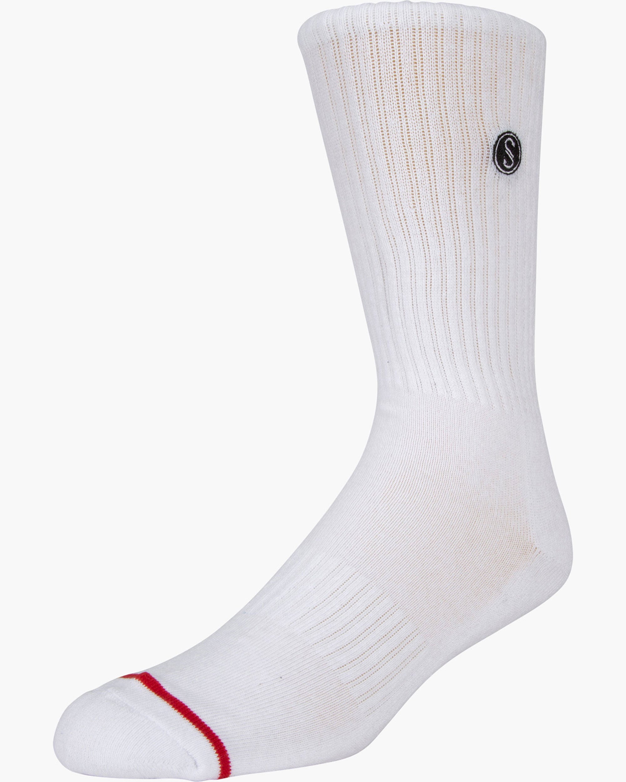 LINE UP 3 SOCK PACK - White | Salty Crew Australia