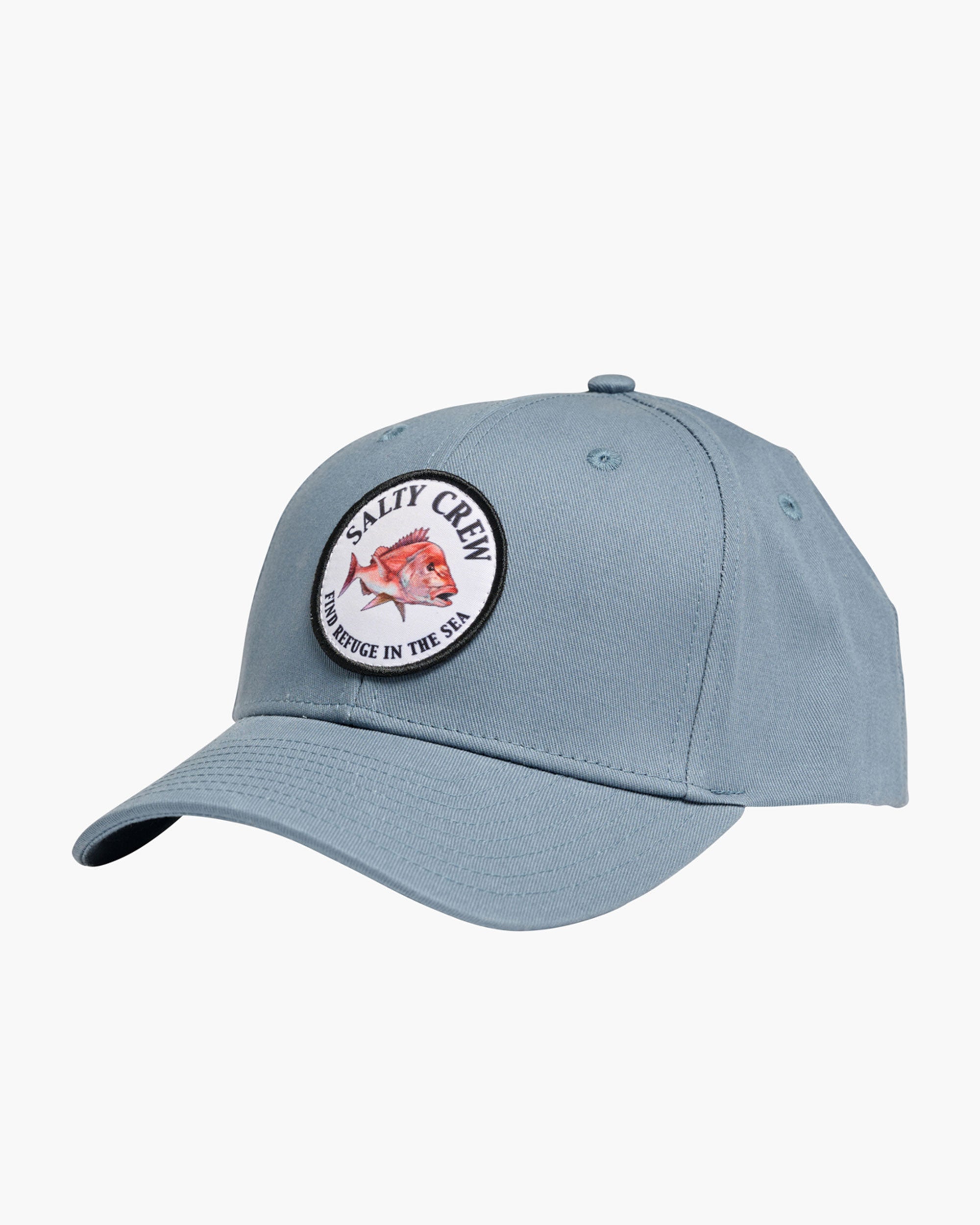 Snap Attack 6 Panel Cap - Dark Slate | Salty Crew Australia